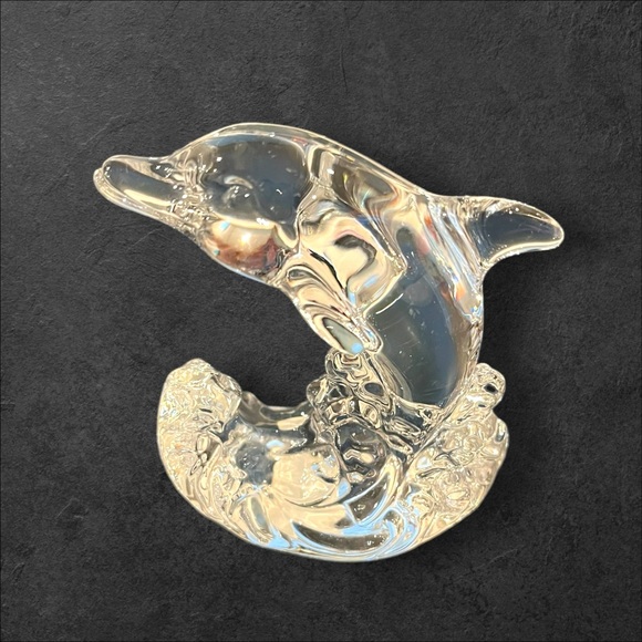 Princess House | Accents | Princess House Dolphin Splash Rocking On ...